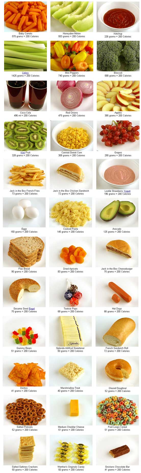 What 200 Calories Look Like HealYOUnaturally